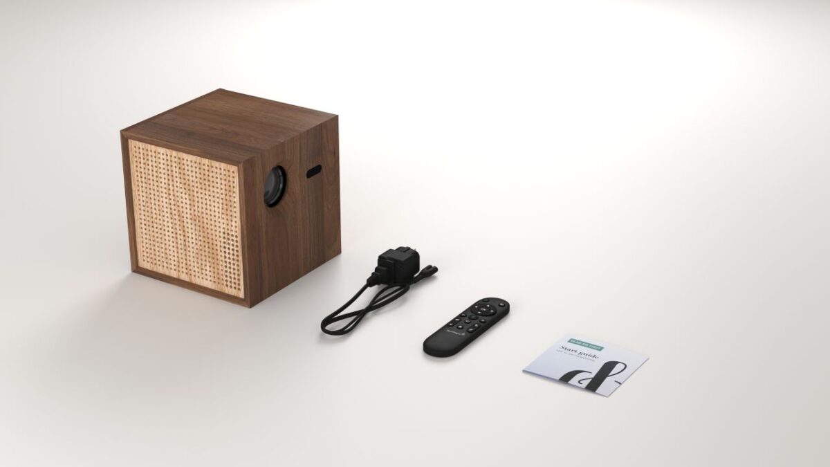 LightBoks: First Wooden Projector to Style-up Home Entertainment