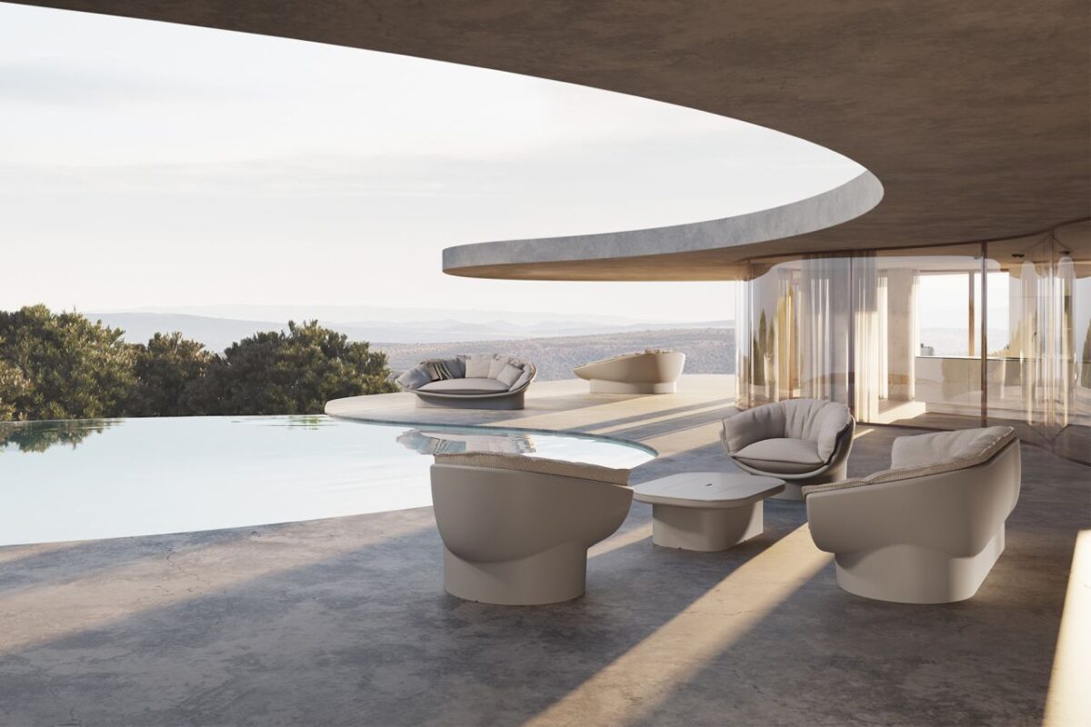 Luna Armchair Cuddles With Deep Seating and Chunky Bold Form