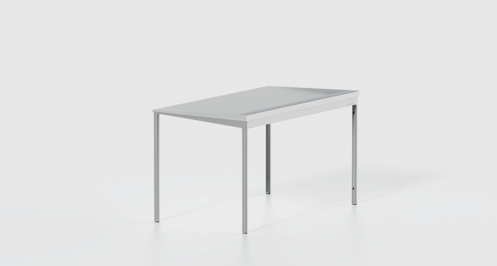 Mindset Smart Computer Desk has Rollable OLED Screen, Built-in Speakers