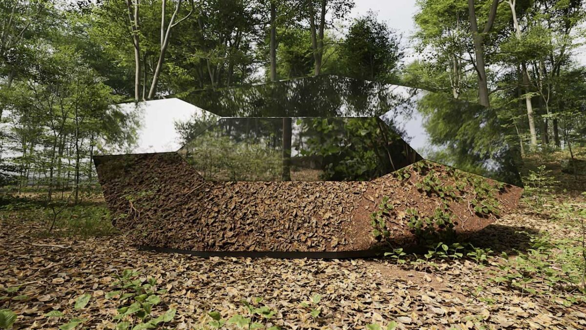 Invisible PEBL Grand Cabin Blends Seamlessly With Nature