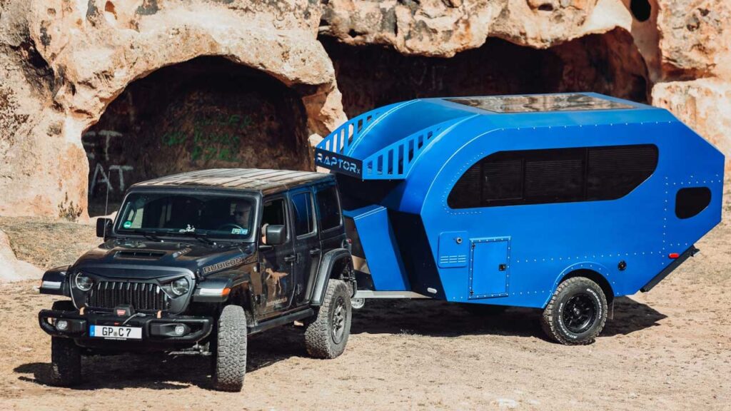 16ft Raptor X Trailer With Pull-Out Bed Sleeps Five