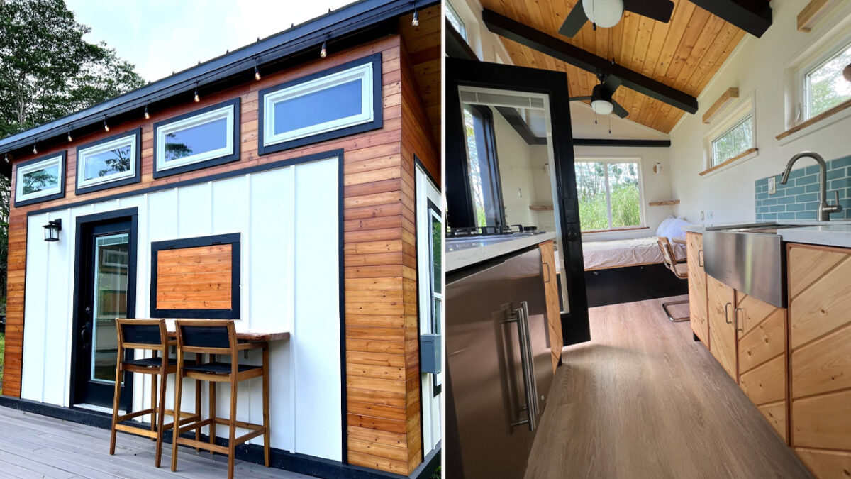 Sweet 16 Tiny House Offers Slice of Paradise Wherever You Park It