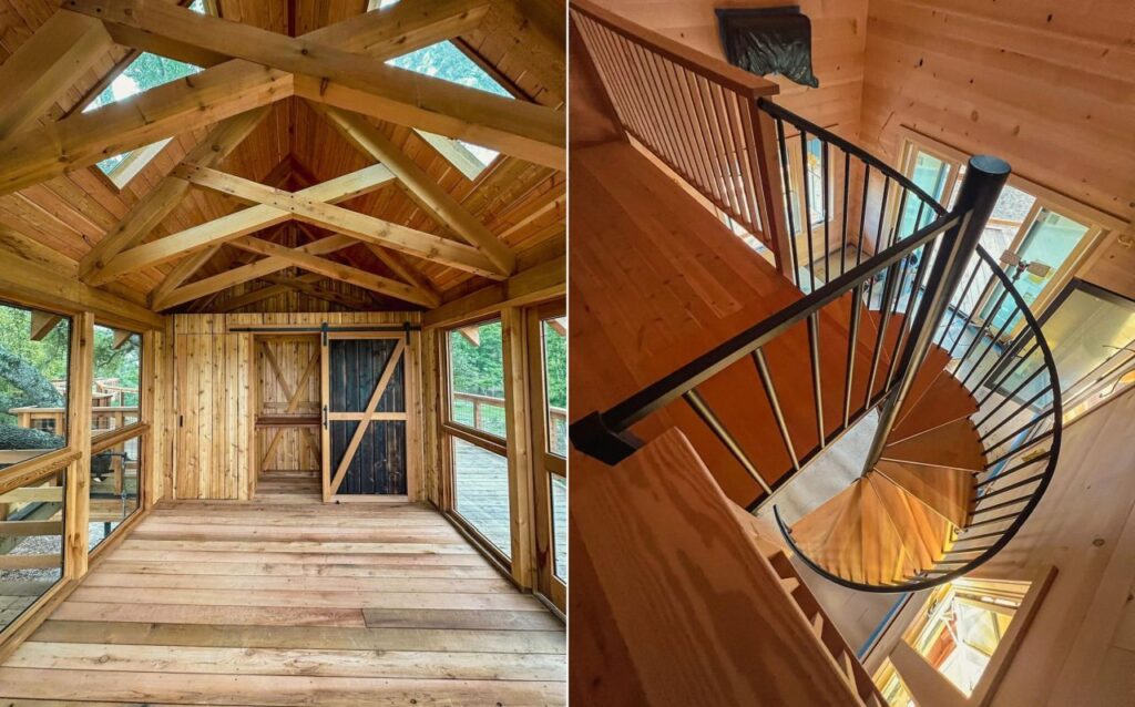 Three-Pod Treehouse an Expansive Layout With Artistry