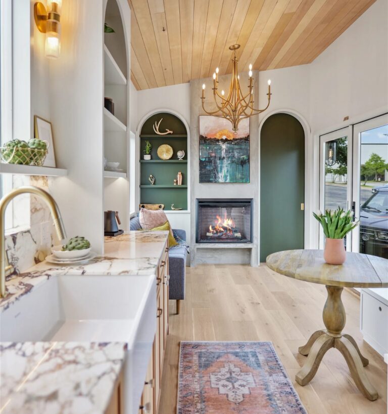 30ft Custom Tiny House Packs Colorful Punch With Two Bedrooms