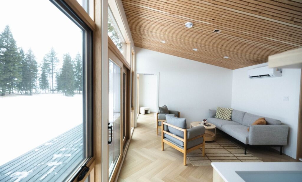 Arlo Cabin is Cozy Two-Bedroom Getaway in Western Canada
