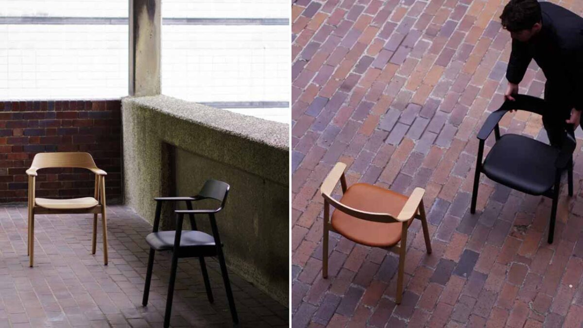 Bow Chair Flaunts Scandinavian Sensibilities Fit for Modern Home