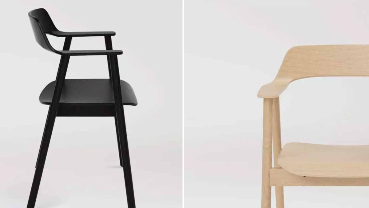 Bow Chair Flaunts Scandinavian Sensibilities Fit for Modern Home