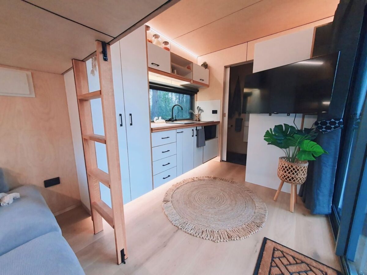 16ft Chipper Tiny House Redefines Downsized Living in Style
