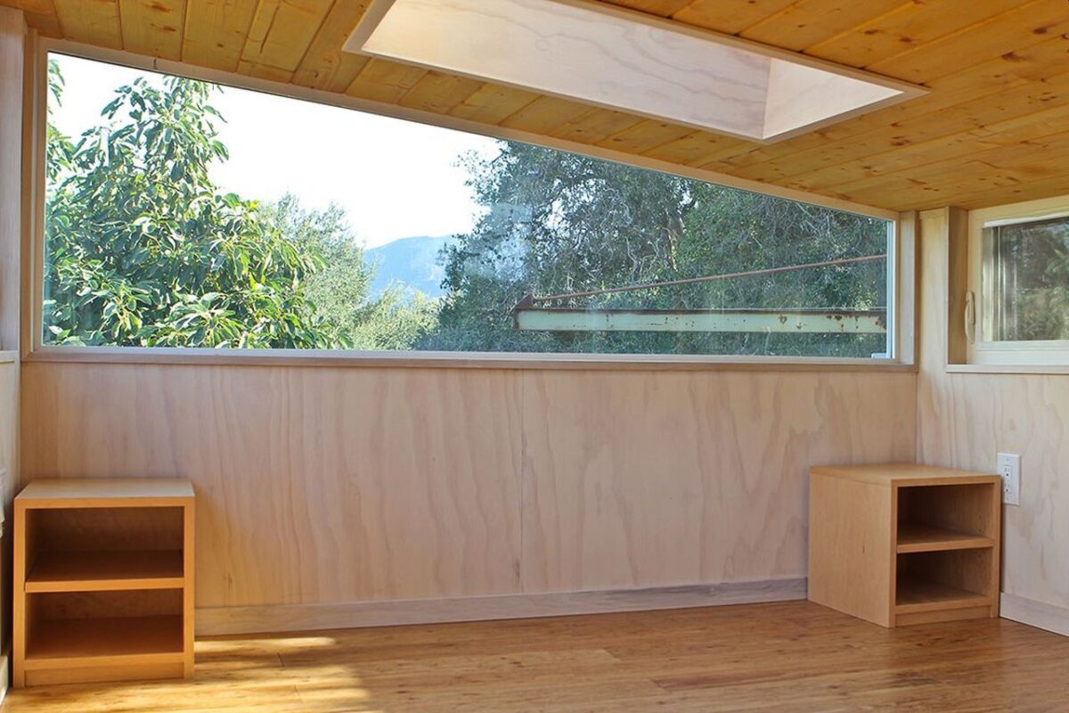 Light Haus Tiny House Features Two Separate Office Spaces