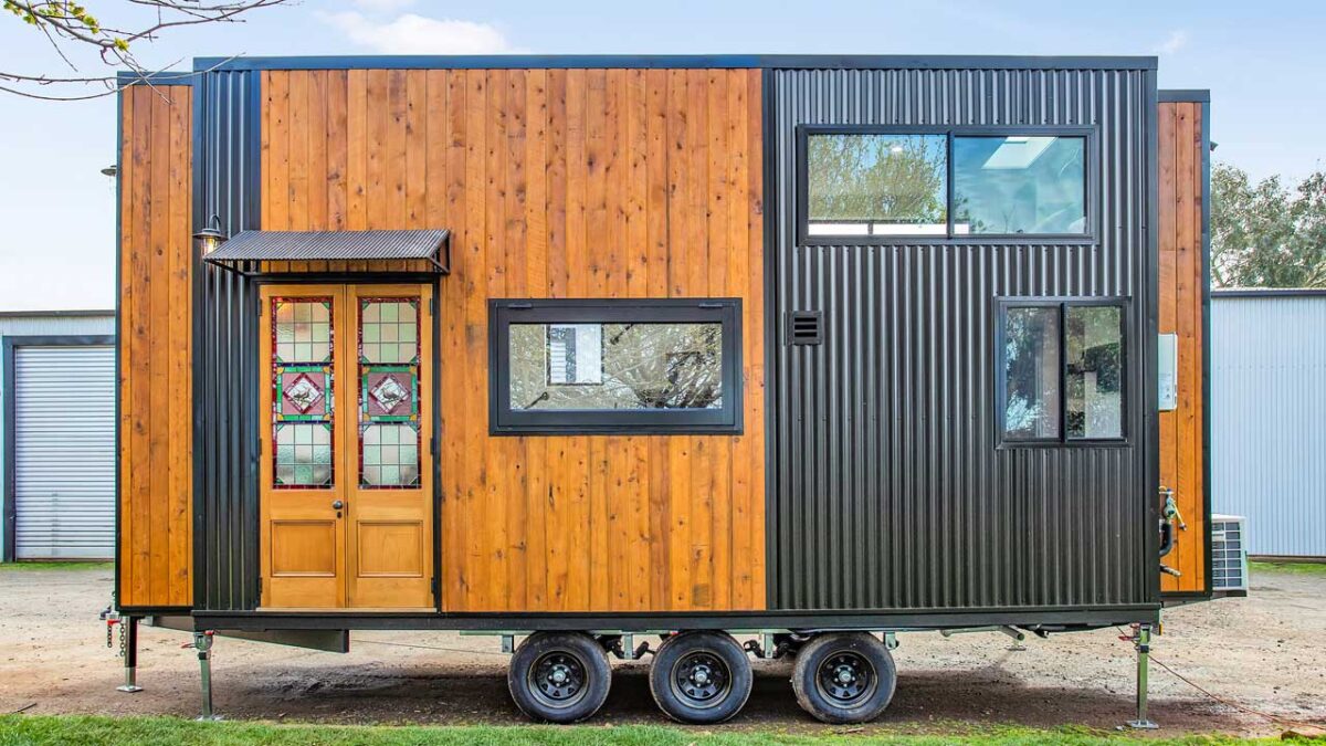 Little Roland Tiny House Packs Life for Two Inside Petite Facade