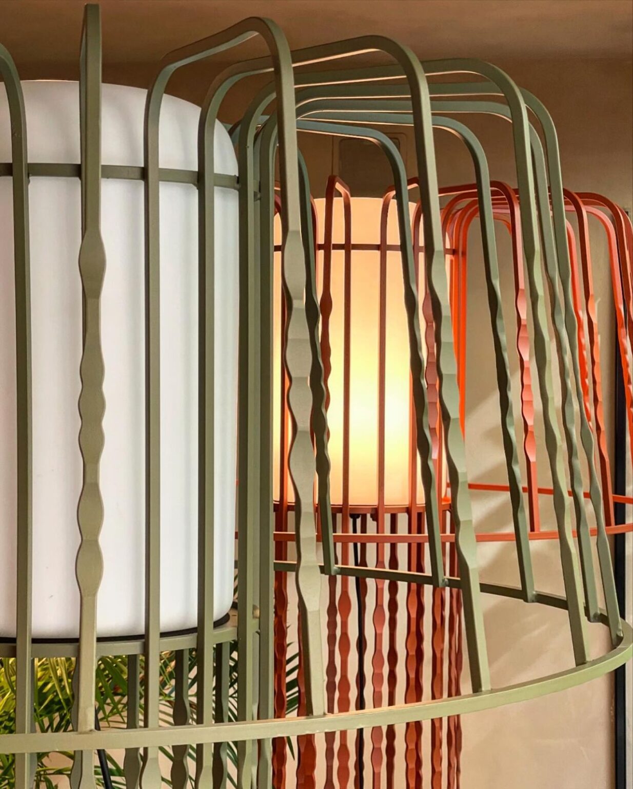 Made From Wrought Iron, Folia+Lustra Floor Lamp is Very Artistic