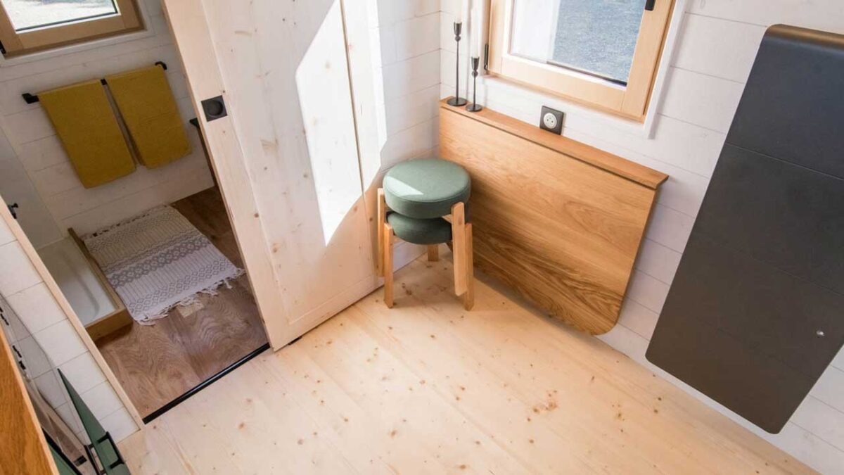 Midgard Tiny House Sleeps Four in Surprisingly Spacious Interior