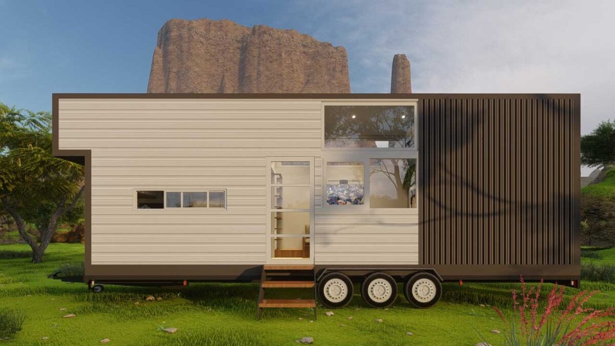 Ojai Tiny House Prioritizes Kids' Privacy in Jack and Jill Loft Layout