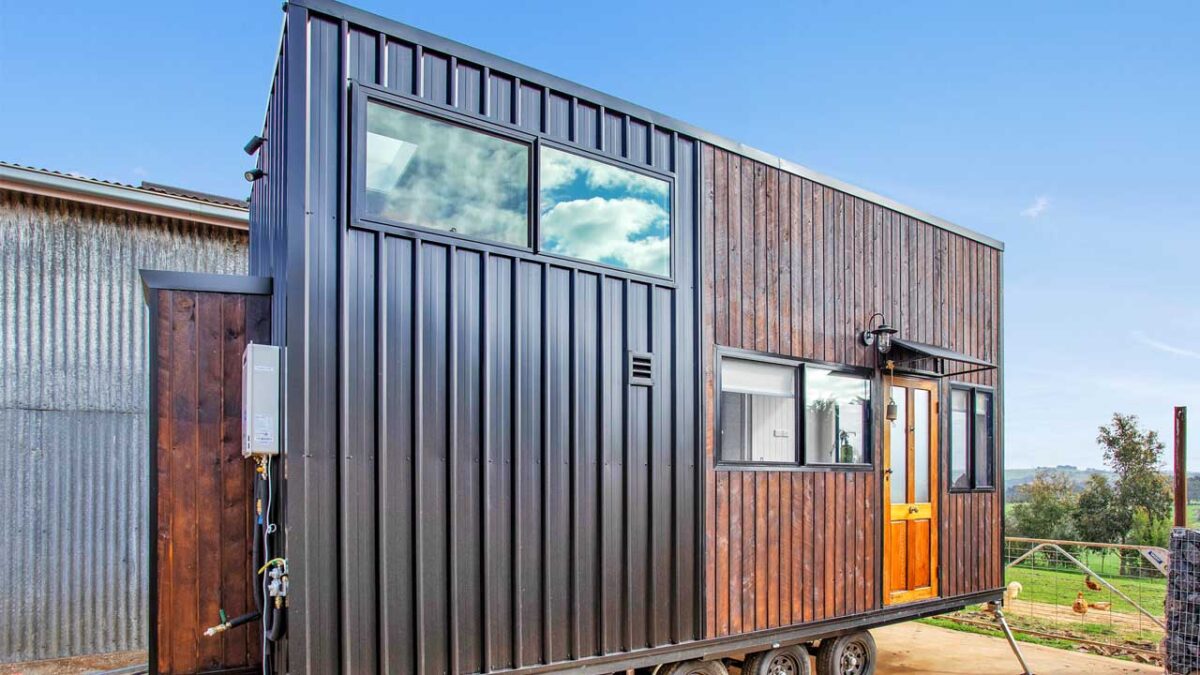 Shepherd and Sprout Tiny House Gives Old-World Mansion Charm