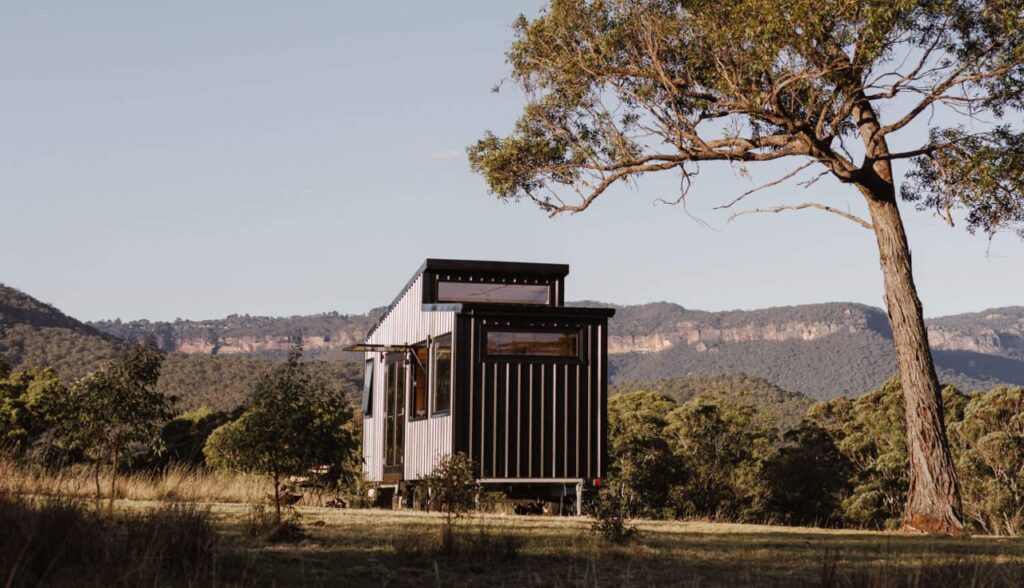Single-Level Sun Valley Tiny House is Marvel of Reflective Radiance
