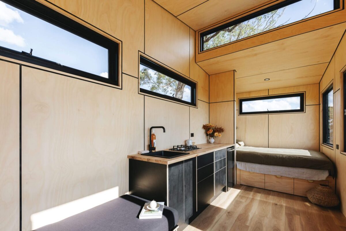 Single-Level Sun Valley Tiny House is Marvel of Reflective Radiance