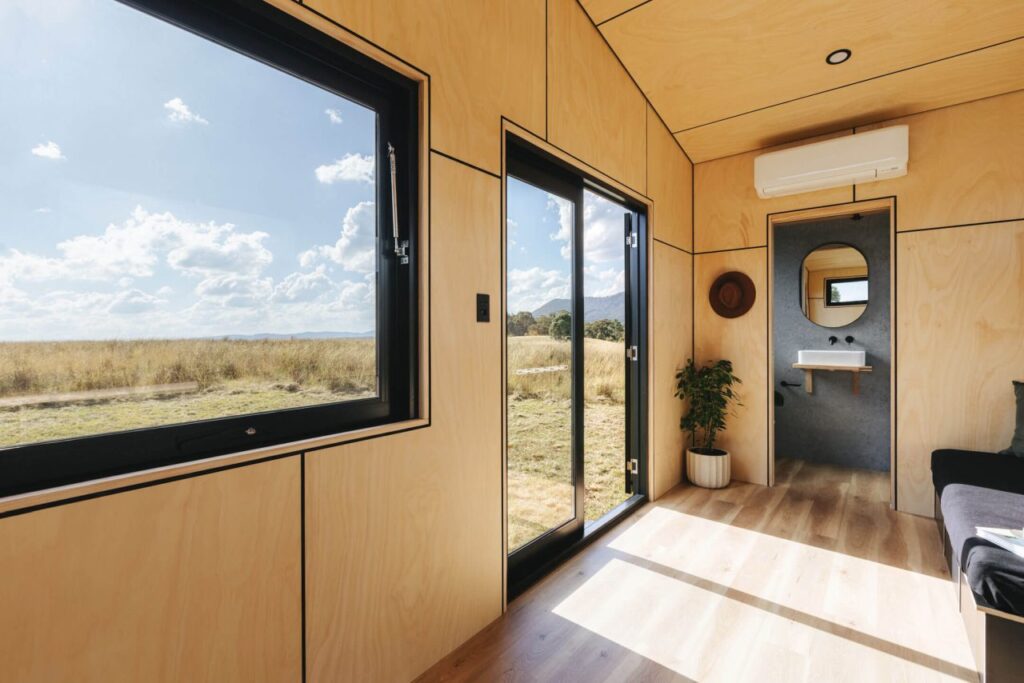 Single-Level Sun Valley Tiny House is Marvel of Reflective Radiance
