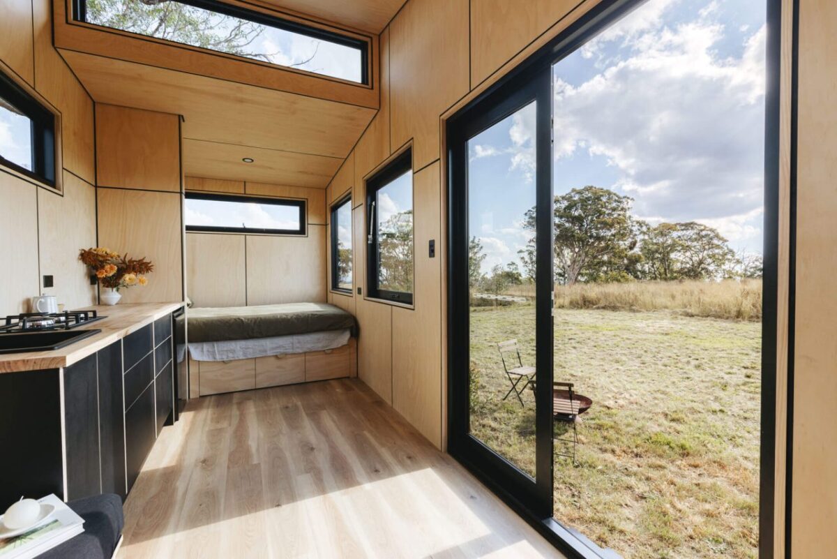 Single-Level Sun Valley Tiny House is Marvel of Reflective Radiance