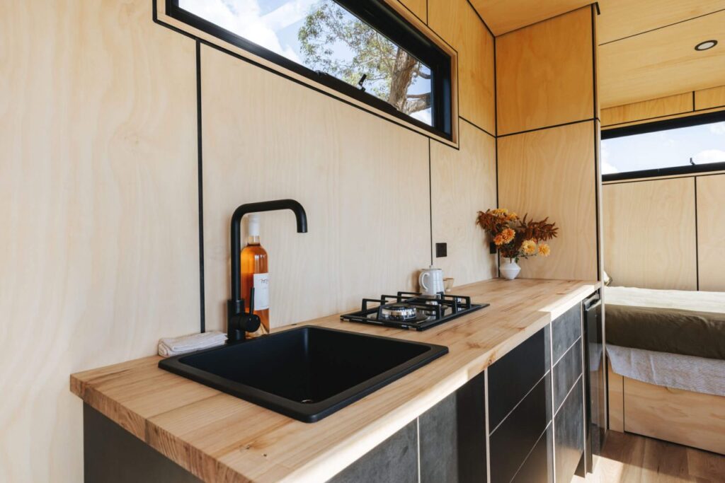 Single-Level Sun Valley Tiny House is Marvel of Reflective Radiance