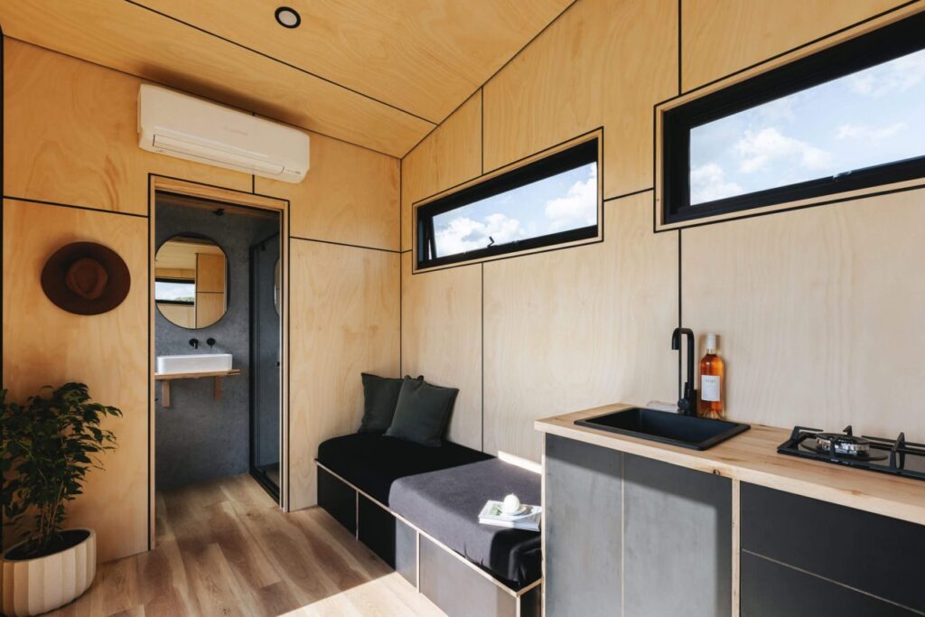 Single-Level Sun Valley Tiny House is Marvel of Reflective Radiance