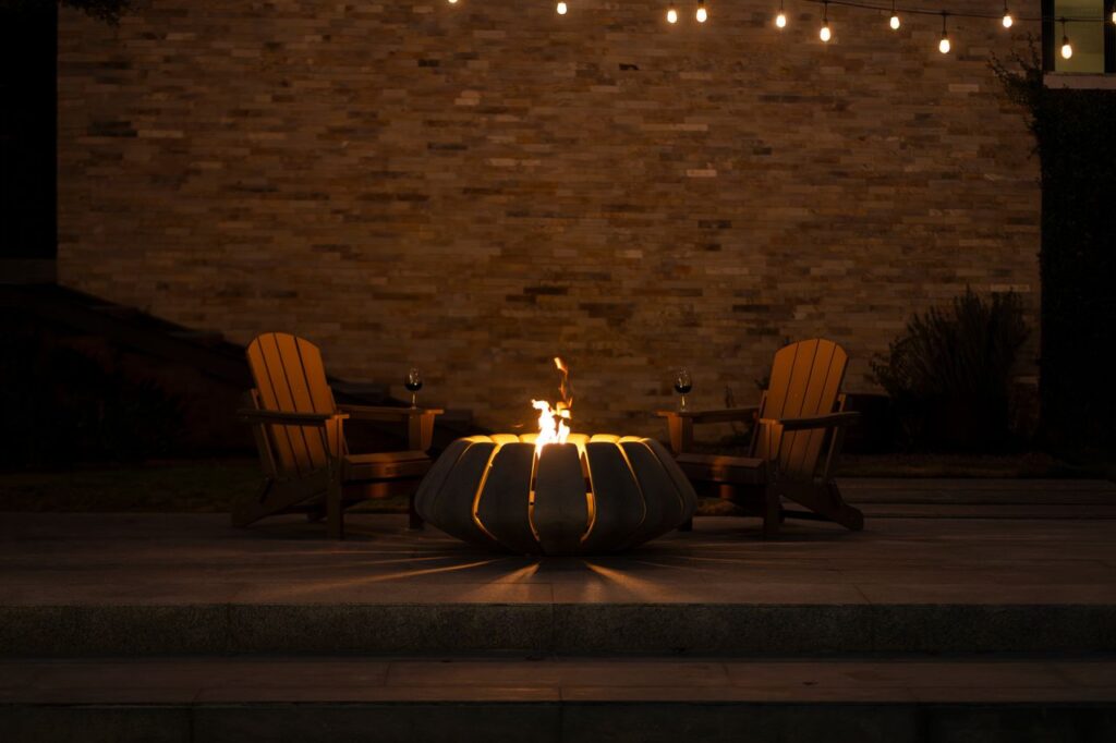 Award-Winning Modular Sunflower Fire Pit is Designed to Impress