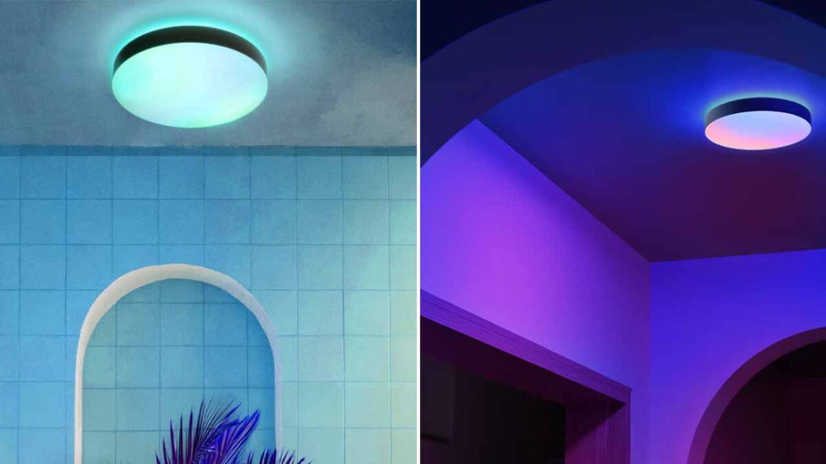 SuperColor Ceiling 15 Colorful LED Smart Light is Matter Enabled