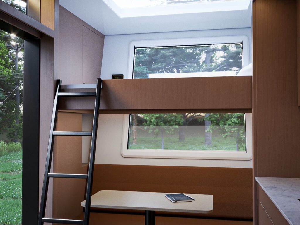 Off-Grid Land Ark Travel Trailer is a Hybrid Tiny House Camper