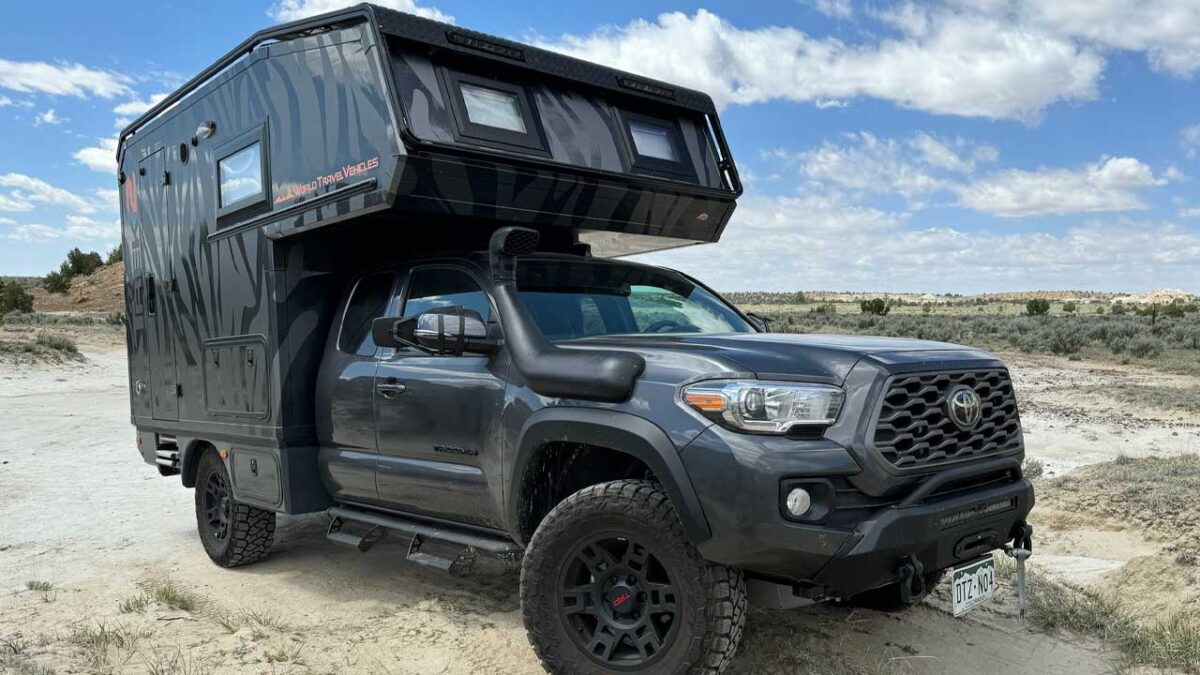 TrekTwo is All-Terrain Camper With an Emergency Pass-Through