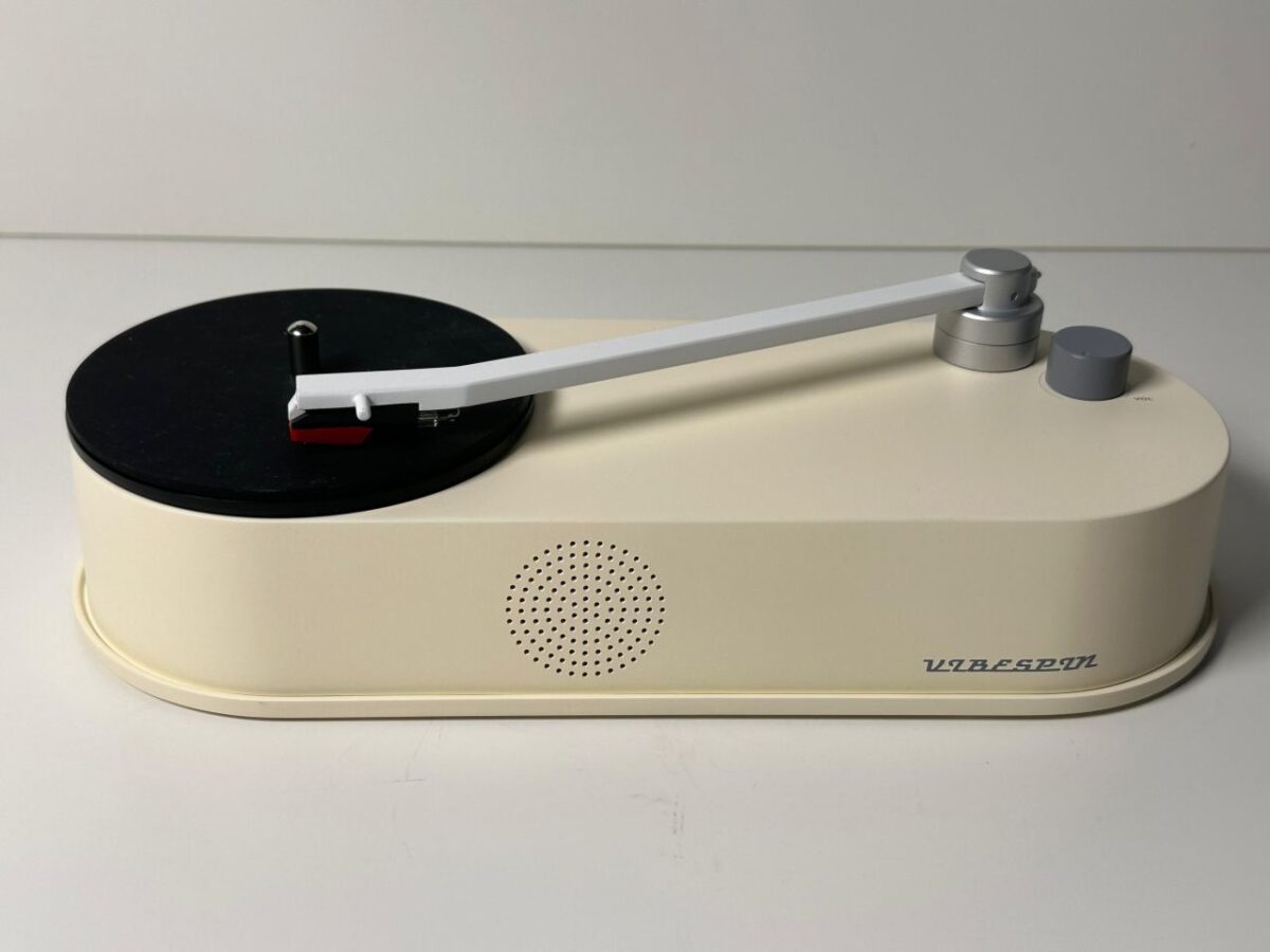 Enjoy Music on-the-go With VIBESPIN Portable Record Player