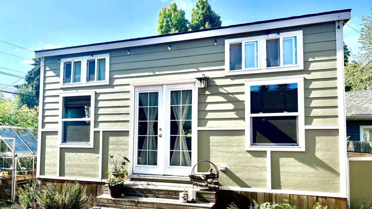 This $45K Tiny House With Two Lofts Embraces Biophilic Design