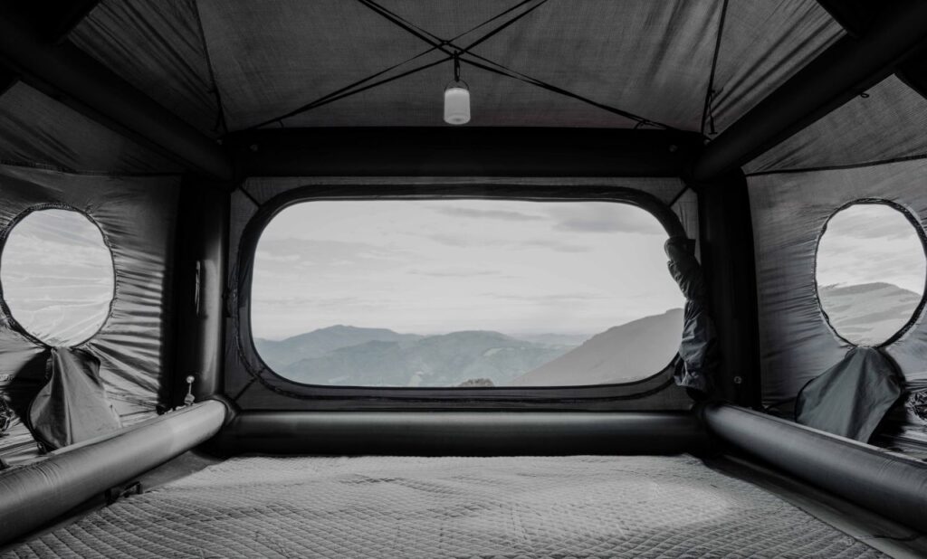 Air Station Pod-01 is Self-Standing, Four-Season Inflatable Tent