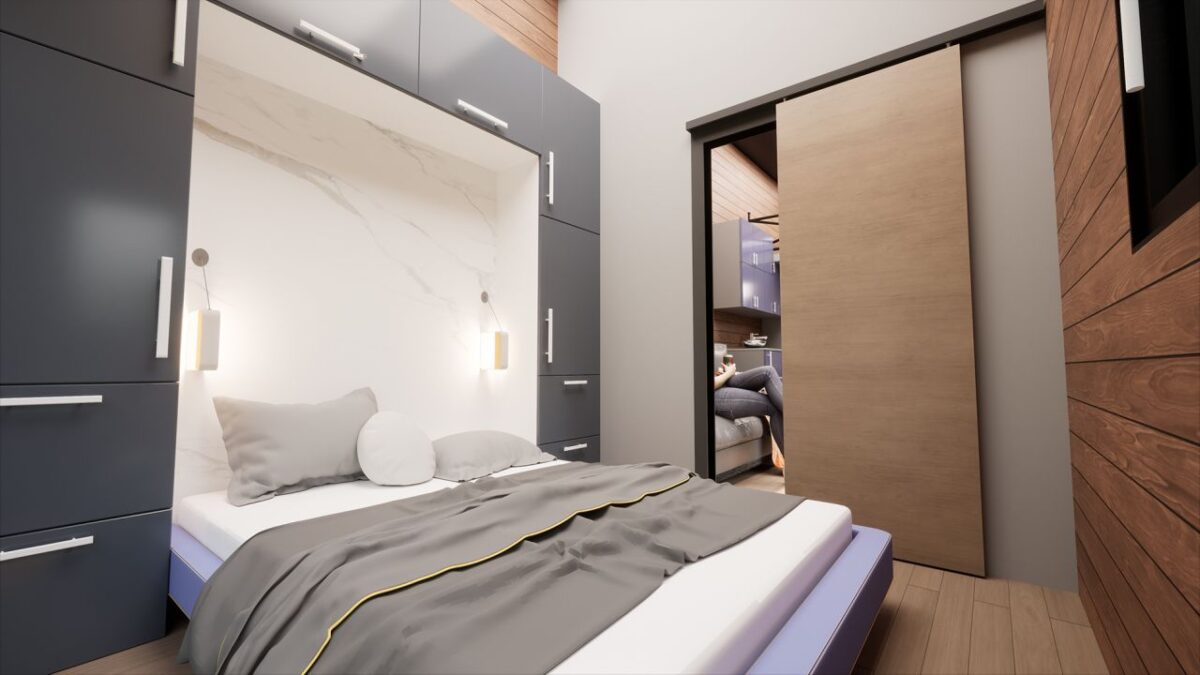 Aja Tiny House is Two-Bedroom Dwelling Ideal for a Family of Four