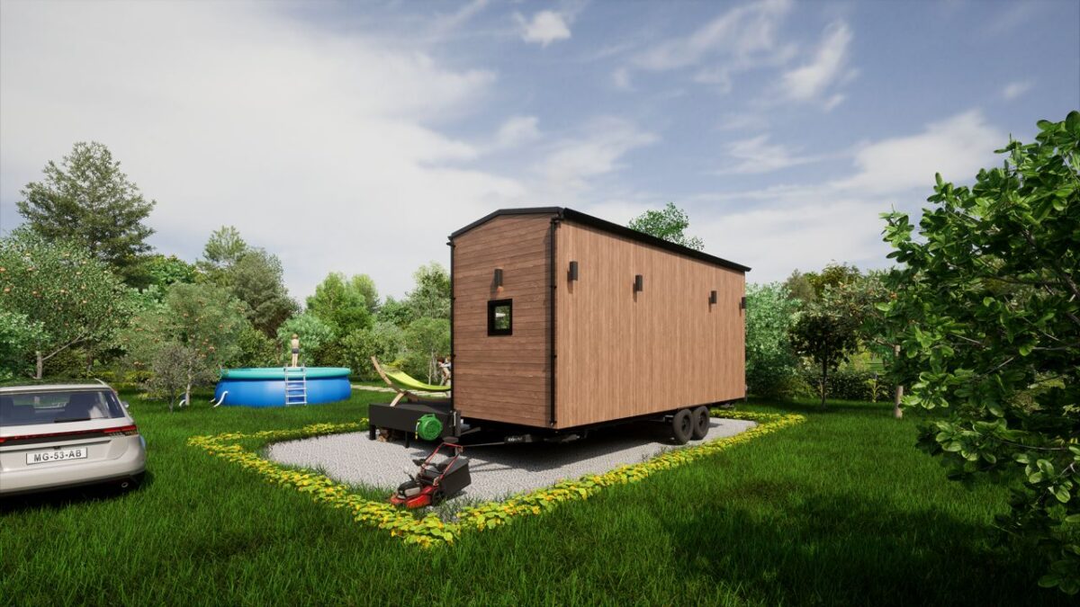 Aja Tiny House is Two-Bedroom Dwelling Ideal for a Family of Four