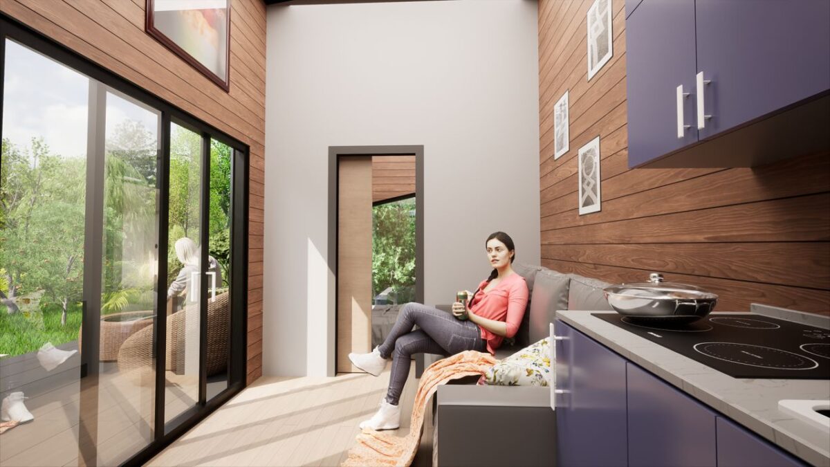 Aja Tiny House is Two-Bedroom Dwelling Ideal for a Family of Four
