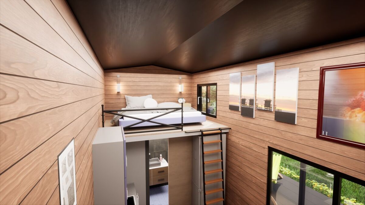 Aja Tiny House is Two-Bedroom Dwelling Ideal for a Family of Four