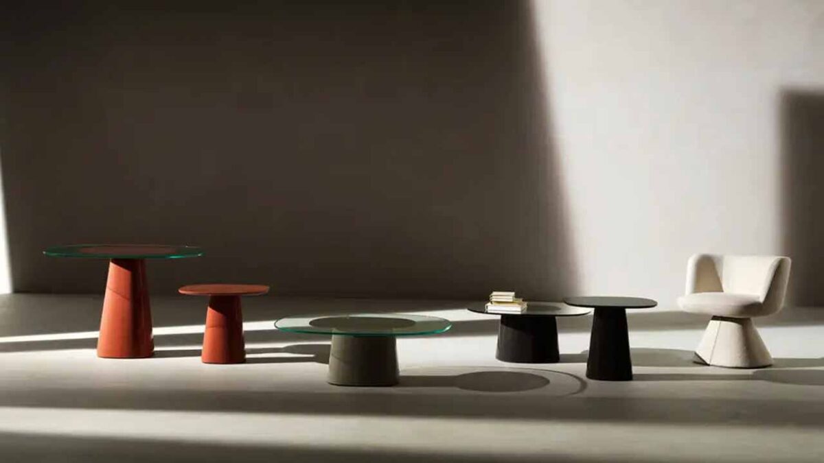 Allure O’ Dot Coffee Table is Interplay of Elliptical Geometric Forms