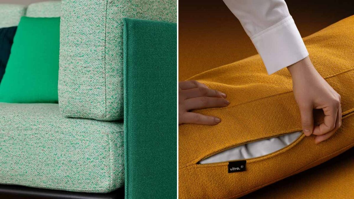 Vitra Anagram Sofa Features Attachable Modules for Fresh Look