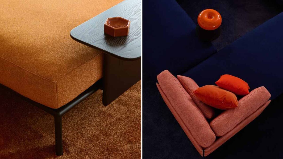 Vitra Anagram Sofa Features Attachable Modules for Fresh Look