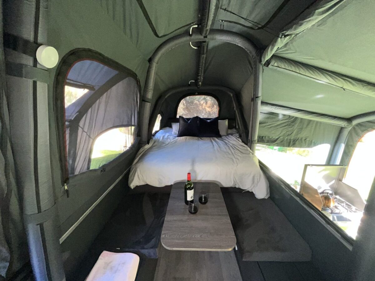 AlphaGo S6 Air V4 Self-Inflating, Off-Road Trailer Sleeps Six