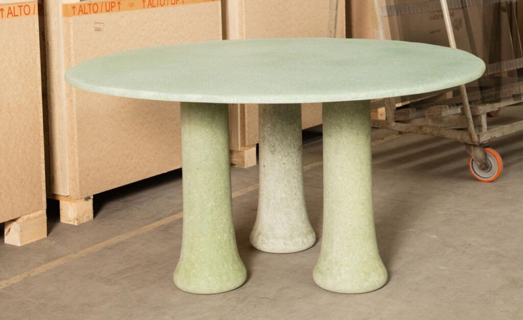 Babar Tables are Handmade From 100 Percent Recycled Glass