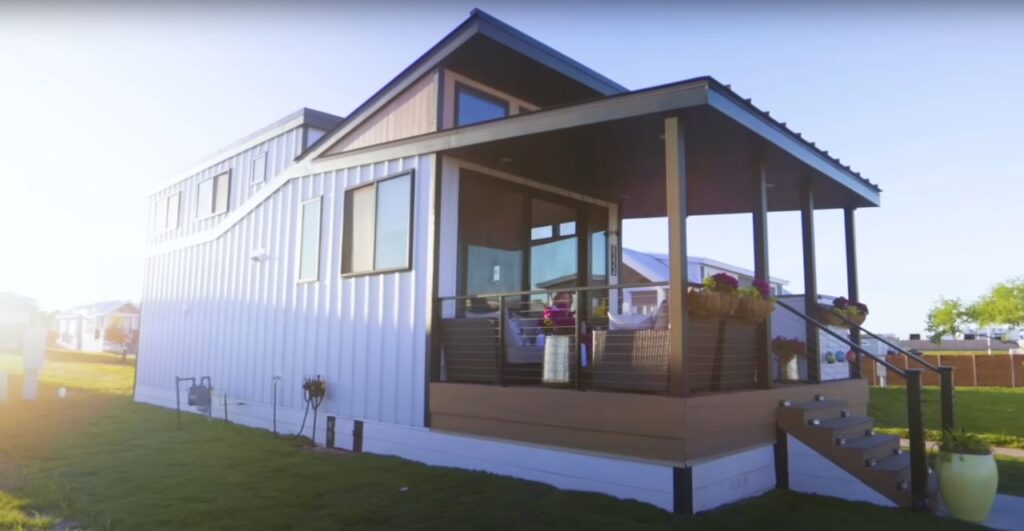 Badlands Tiny House is Custom Designed With Hidden Bedroom