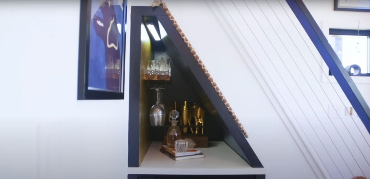 Badlands Tiny House is Custom Designed With Hidden Bedroom