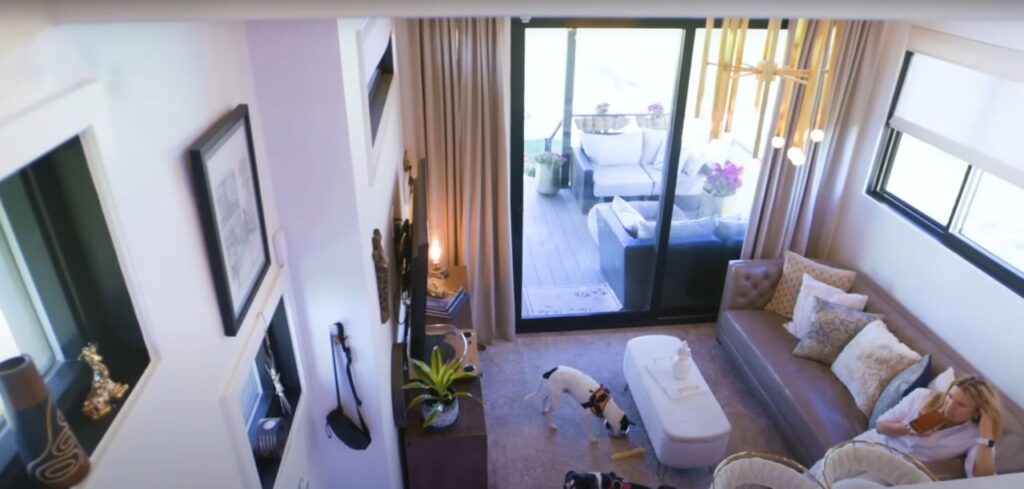 Badlands Tiny House is Custom Designed With Hidden Bedroom