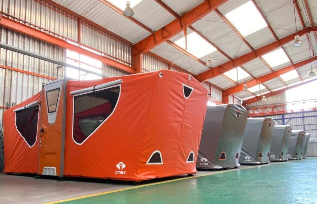 Cmax Foldable Mobile Housing is Multipurpose Emergency Shelter