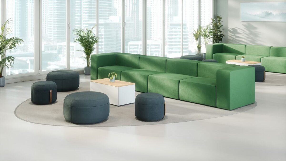 Conversa Modular Seating Keeps Space Fresh With Endless Configurations
