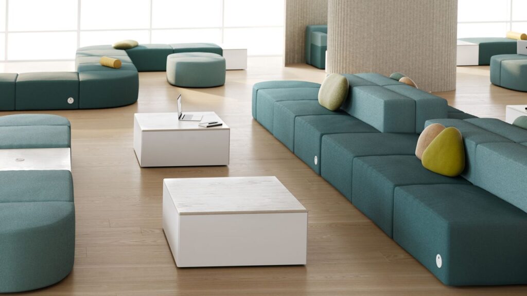 Conversa Modular Seating Keeps Space Fresh With Endless Configurations