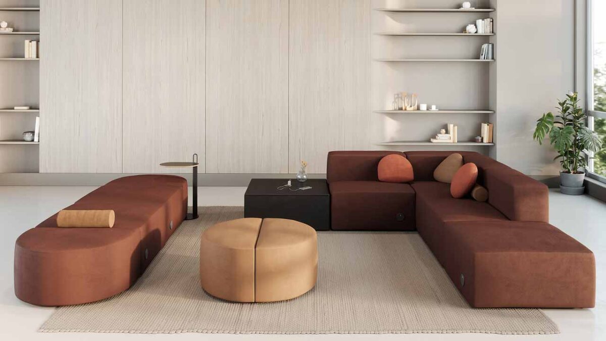 Conversa Modular Seating Keeps Space Fresh With Endless Configurations