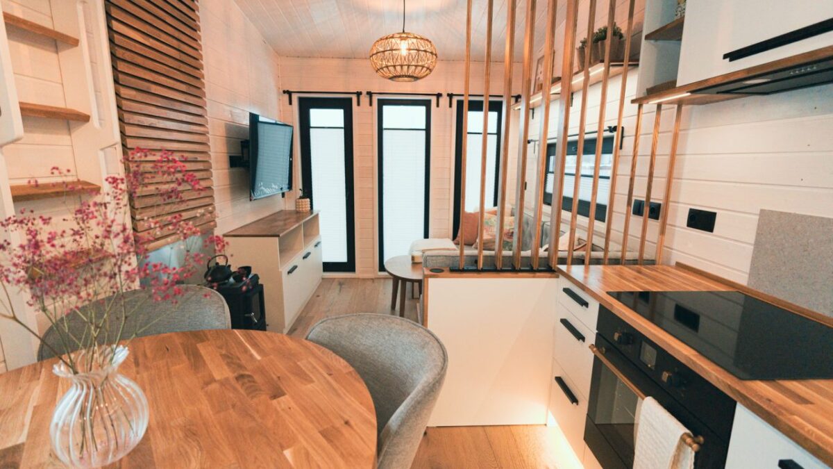 Kolos B Tiny House is Extra-Large Home Rife With Luxury