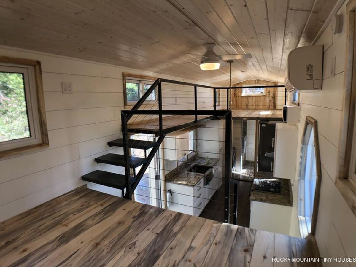 Las Vegas Tiny House Features Reverse Loft and Juliet Balcony