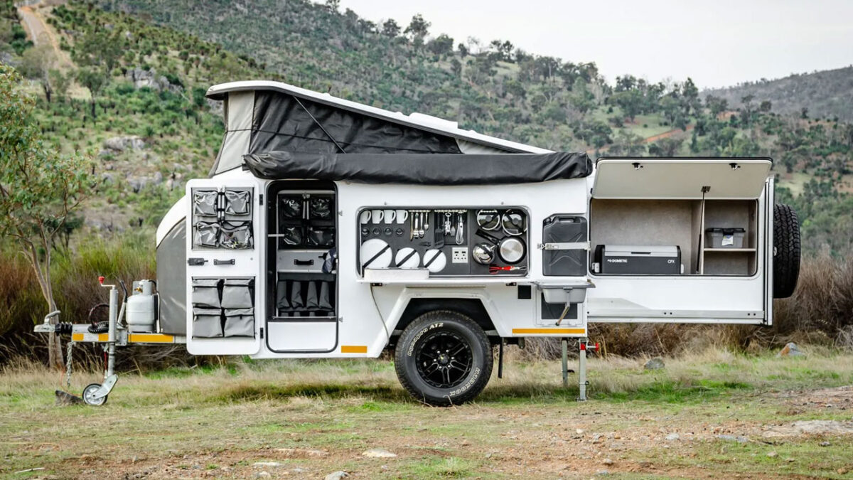Nomad XL Camping Trailer Prioritizes Space Over Style